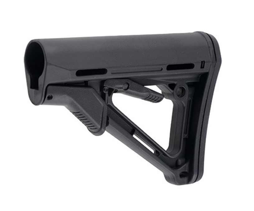 Kolba SHADE STOCK AR15 M4 M16 – Czarna, regulowana, mil-spec
